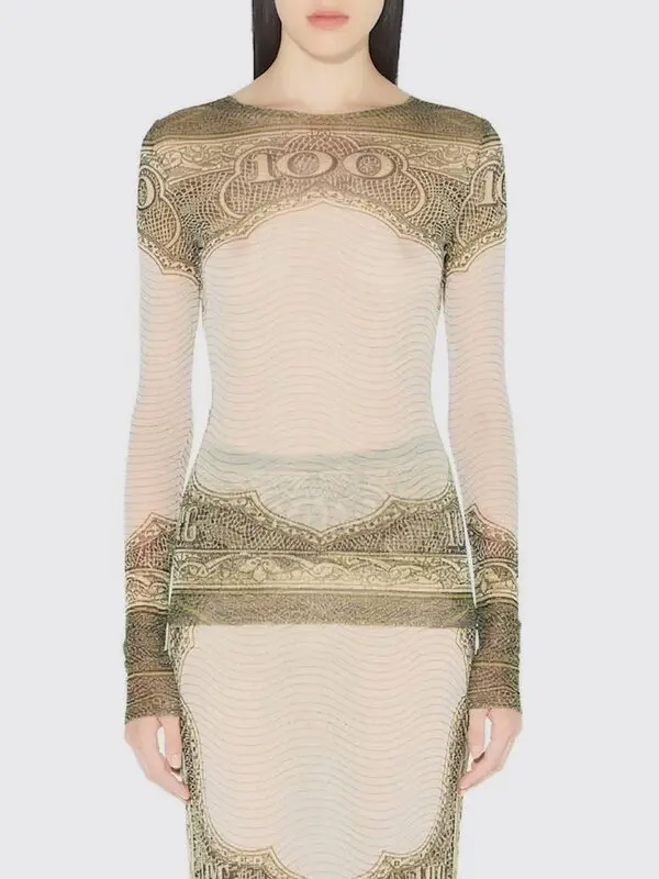 JEAN PAUL GAULTIER Long-sleeved Printed T-shirt - Multicolor