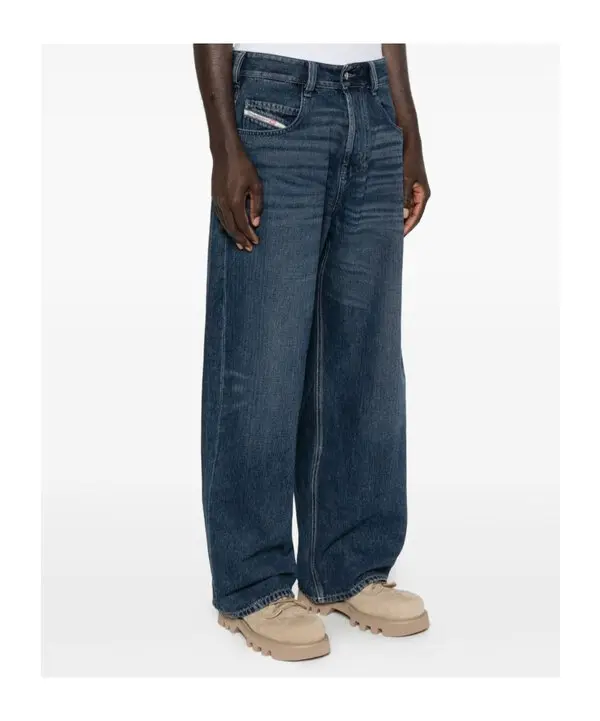 DIESEL® 1997 D-enim Straight-leg Jeans - Blue