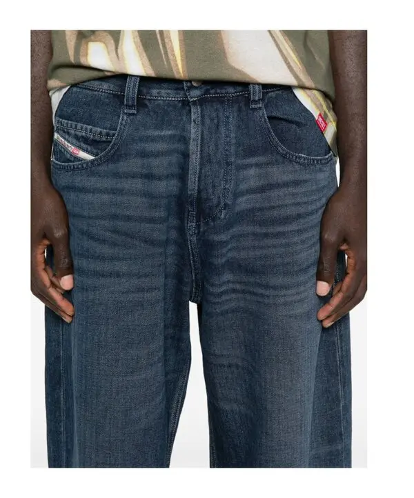 DIESEL® 1997 D-enim Straight-leg Jeans - Blue