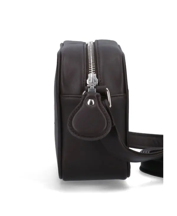 COURREGES Redition Leather Camera Bag - Black