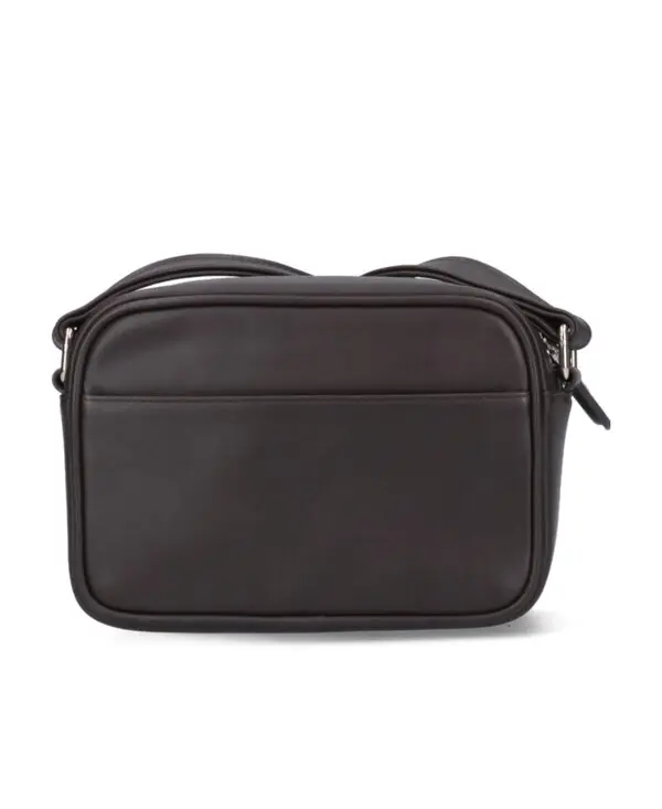 COURREGES Redition Leather Camera Bag - Black