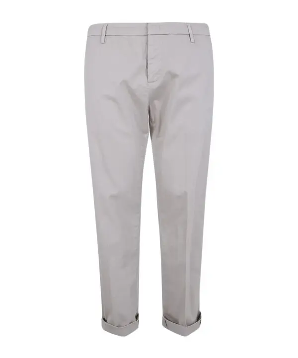 DONDUP Gaubert Cuffed Slim Pants - Gray