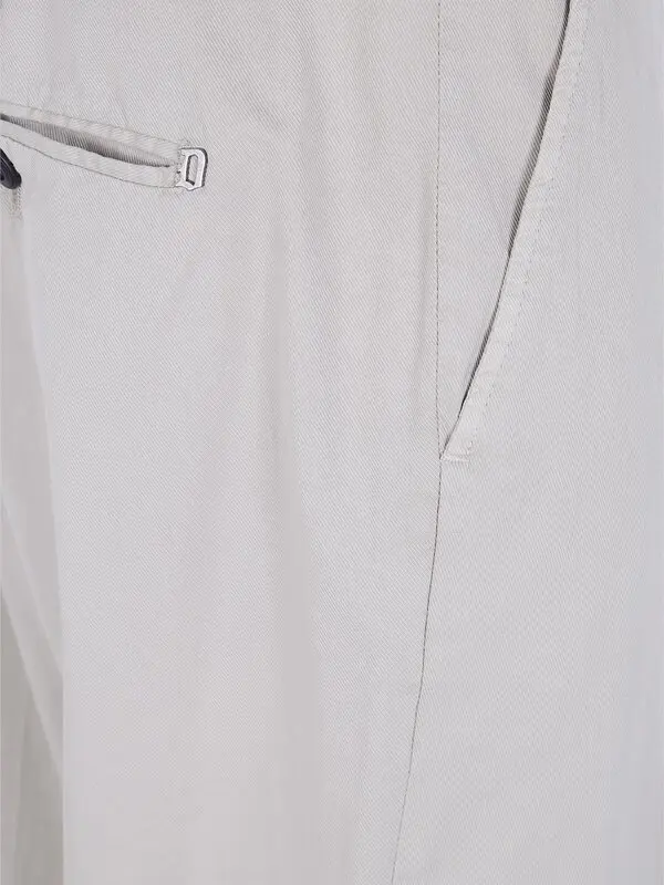 DONDUP Gaubert Cuffed Slim Pants - Gray