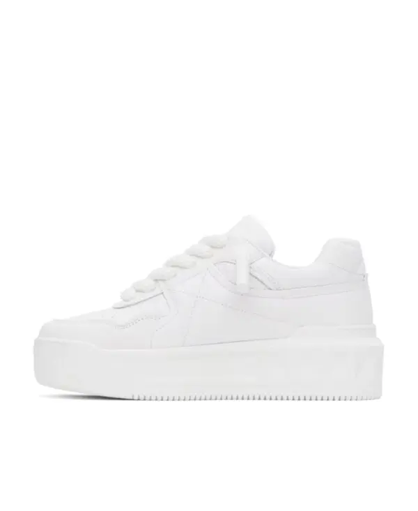 Valentino Garavani One Stud Xl Leather Trainers - White