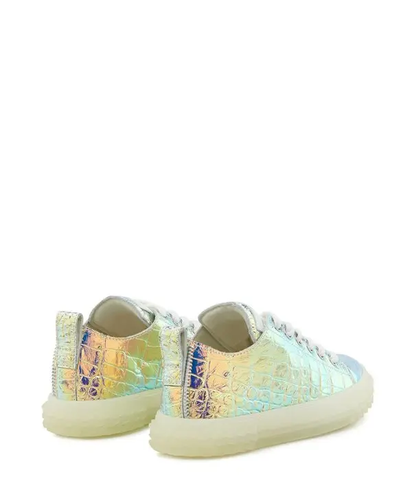 GIUSEPPE ZANOTTI Crocodile Low-top Sneakers