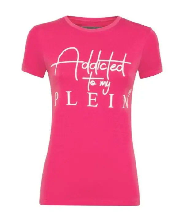 Philipp Plein Logo Details T-shirt - Pink