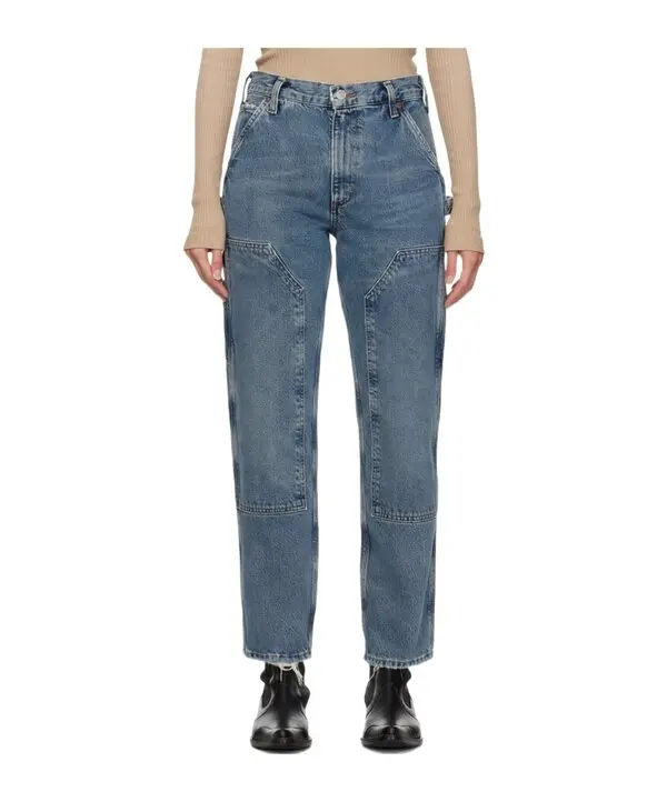 AGOLDE Rami High-rise Straight-leg Jeans