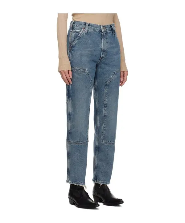 AGOLDE Rami High-rise Straight-leg Jeans