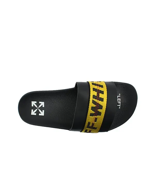 Off-White Logo Flip Flops