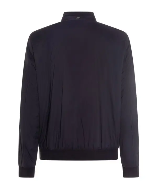 Herno Ecoage Zip-up Bomber Jacket - Black