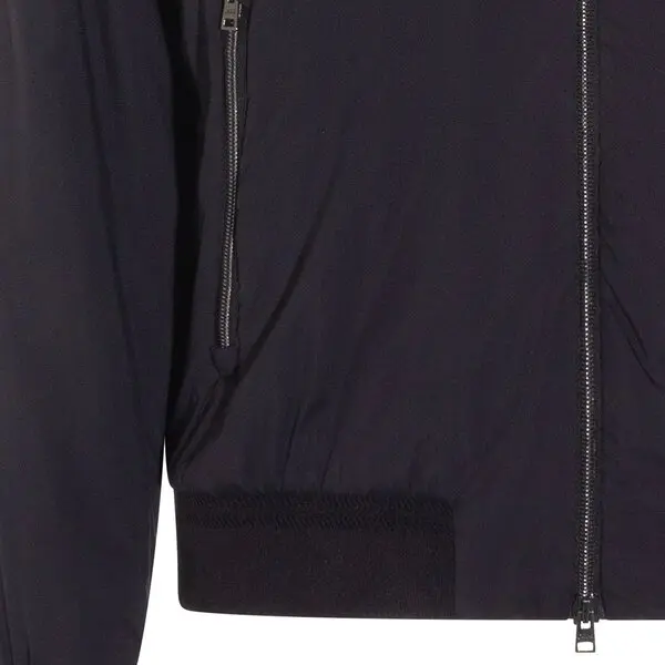 Herno Ecoage Zip-up Bomber Jacket - Black