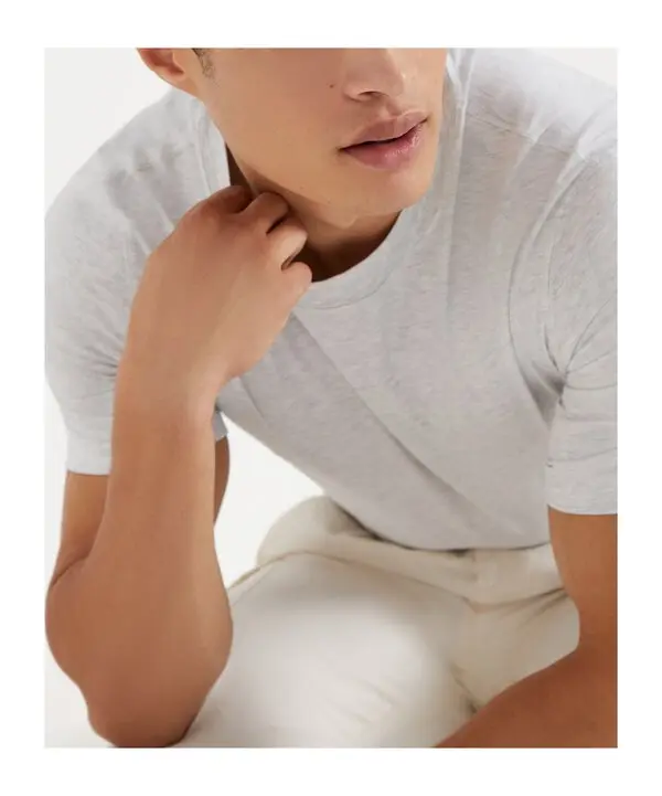 Brunello Cucinelli Crewneck Short-sleeved T-shirt