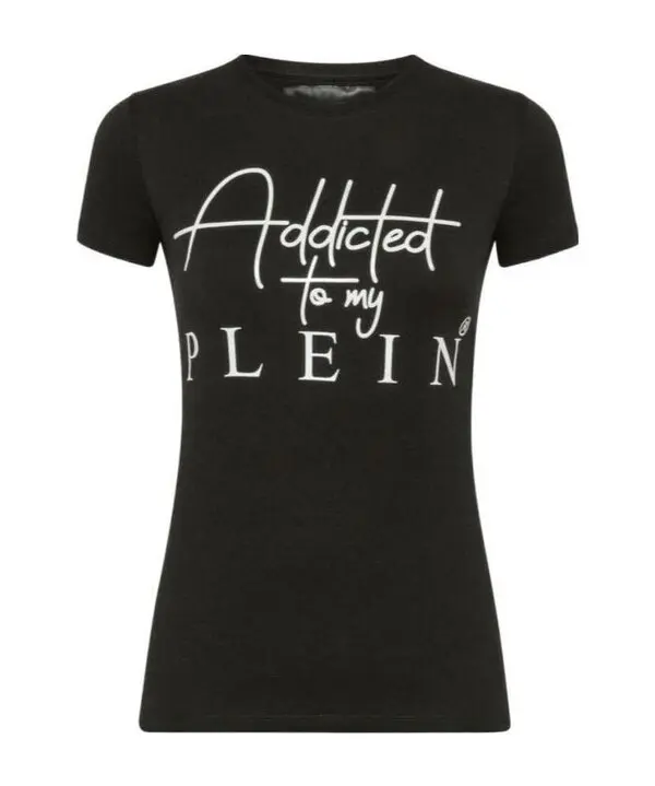 Philipp Plein Logo Details T-shirt - Black