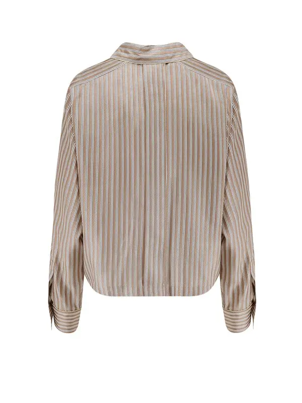 Max Mara Brama Striped Button-up Shirt