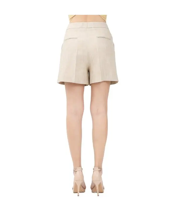 Pinko Pleated Detail Tailored Shorts