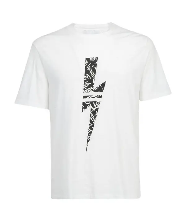 Neil Barrett Lightning Printed T-shirt