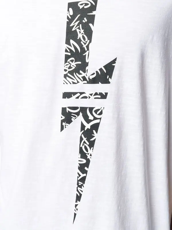 Neil Barrett Lightning Printed T-shirt