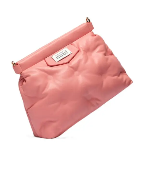 MAISON MARGIELA Glam Slam Quilted Shoulder Bag - Pink