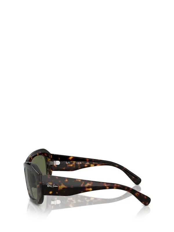 Ray-ban Beate Rectangular Sunglasses - Green