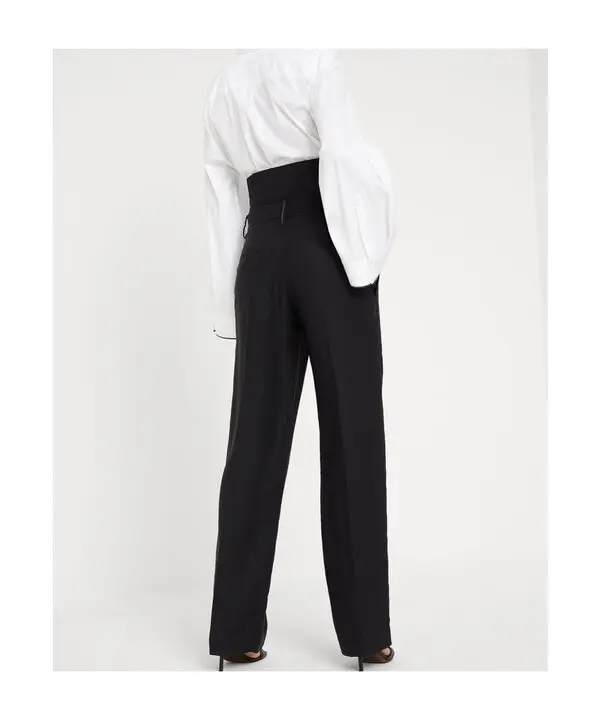 Brunello Cucinelli High-rise Wide-leg Trousers