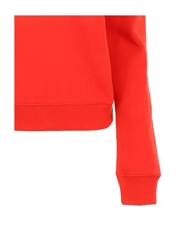 MSGM Logo Detail Sweatshirt - Red