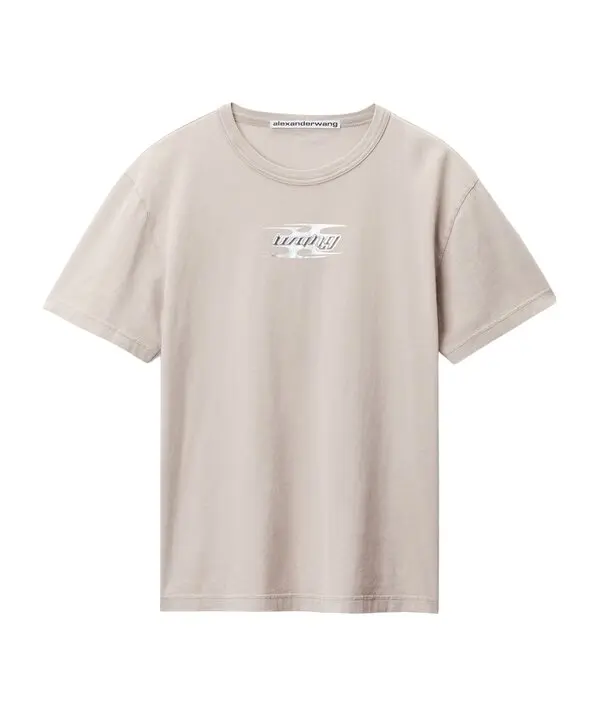 Alexander Wang Blade Logo T-shirt - Gradient Beige