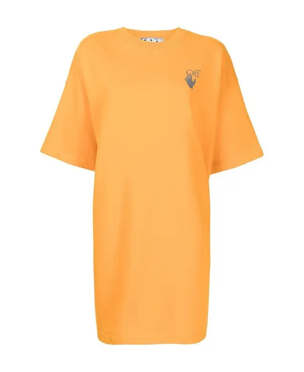 Off-White Arrows Motif T-shirt Dress