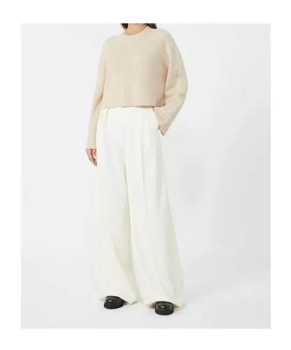 Max Mara Funale Crewneck Jumper - Beige