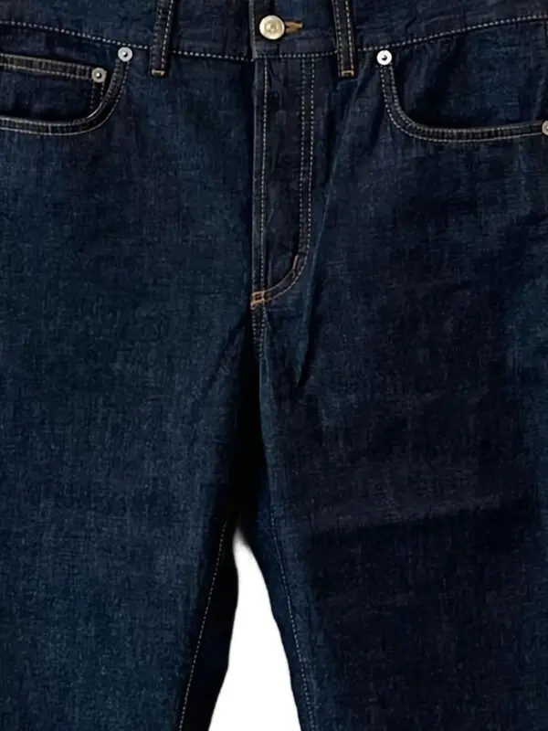 Dior Logo-patch Straight Leg Jeans