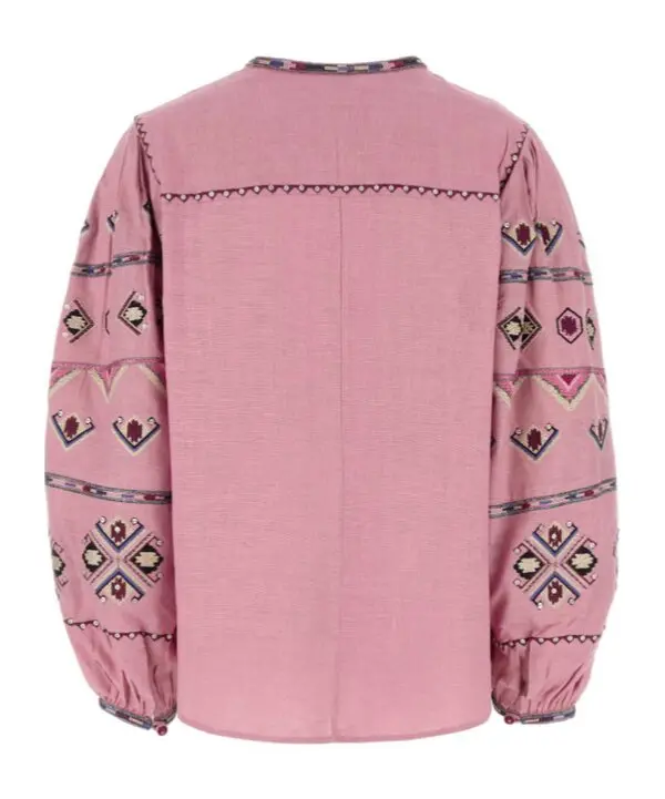 Isabel Marant Étoile Zielle Embroidered Blouse