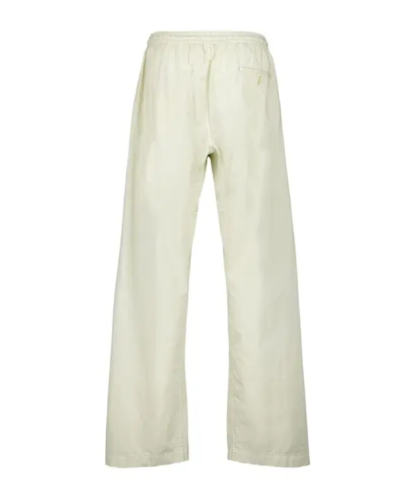 LEMAIRE Drawstring Straight-leg Pants - Cream