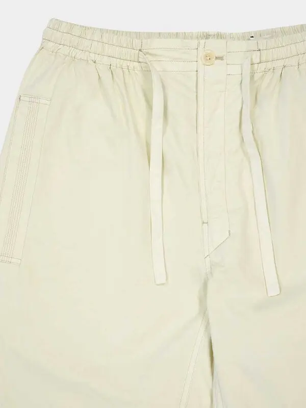 LEMAIRE Drawstring Straight-leg Pants - Cream