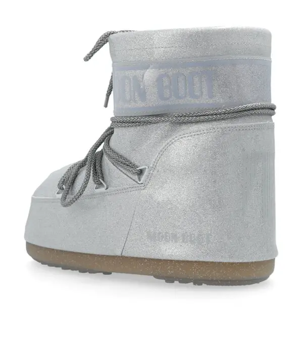 Moon Boot Icon Low Glitter Lace-up Boots