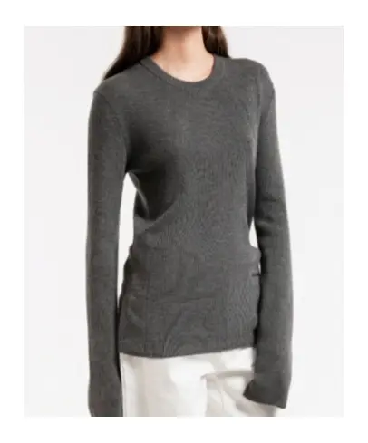 JIL SANDER Long Sleeve Crew Neck Sweater