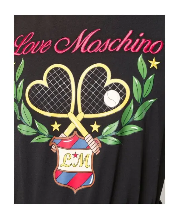 Moschino Graphic Print Cotton T-shirt