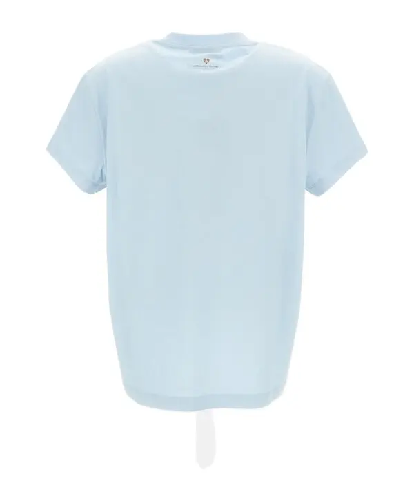Stella McCartney Logo Printed Crewneck T-shirt - Blue