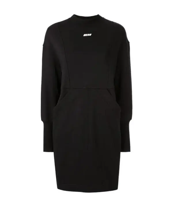 MSGM Round Neck Dress
