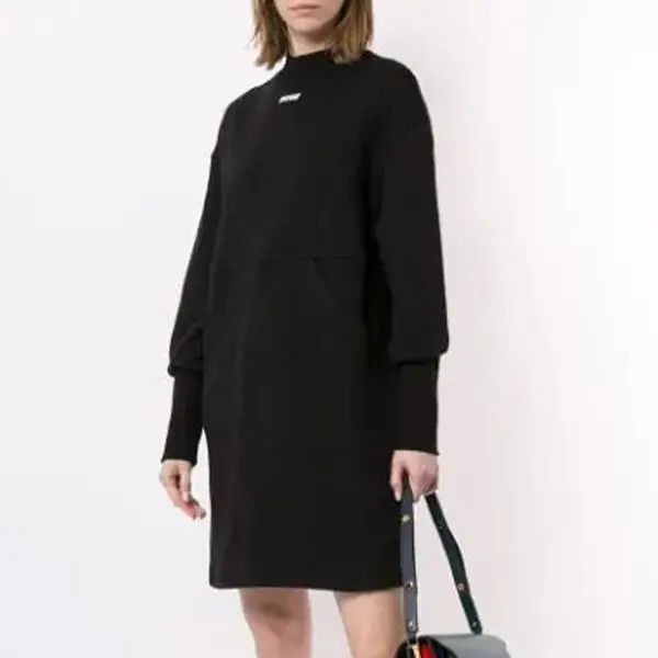 MSGM Round Neck Dress