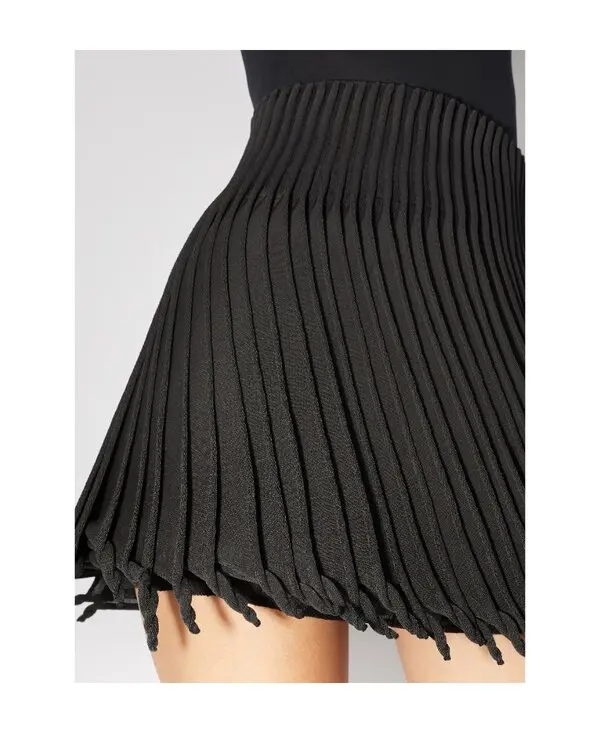 Alaïa Knitted Pleated Skirt