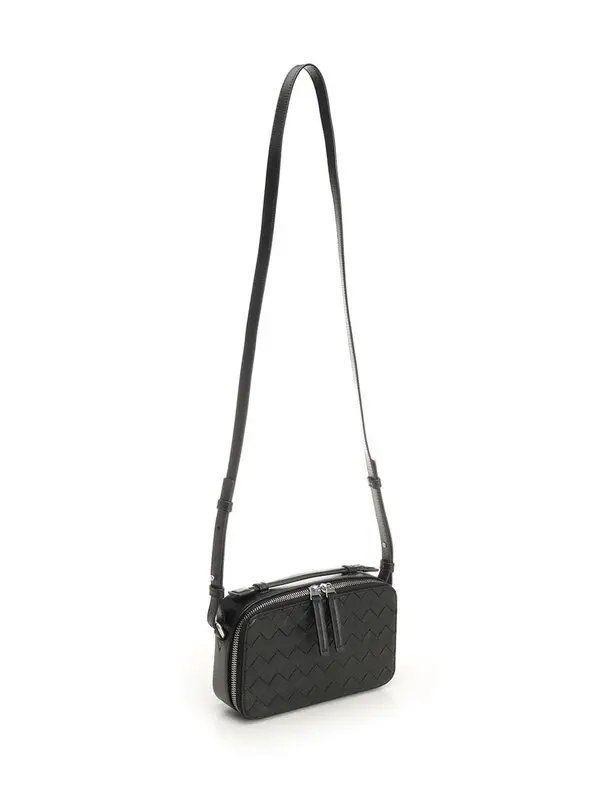 Bottega Veneta Getaway Phone Pouch - Black