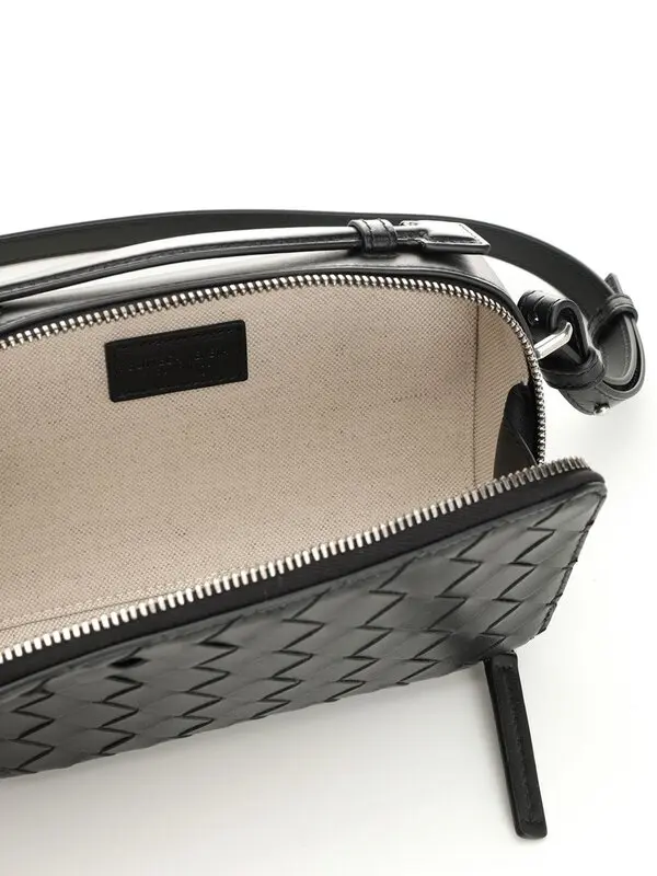 Bottega Veneta Getaway Phone Pouch - Black