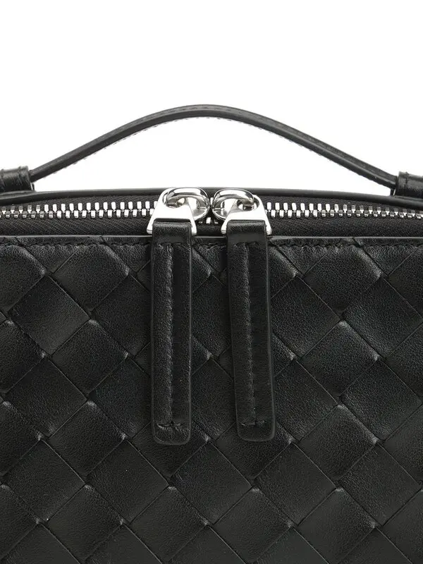 Bottega Veneta Getaway Phone Pouch - Black