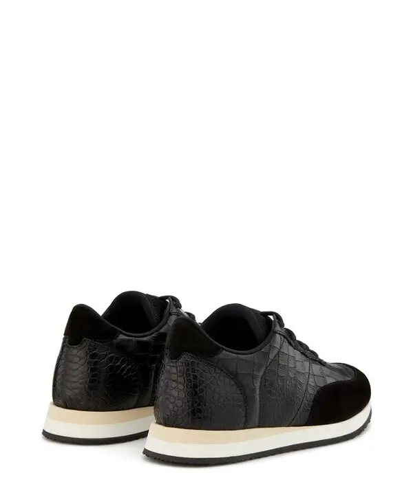 GIUSEPPE ZANOTTI Low-top Sneakers With Embossed Detailing