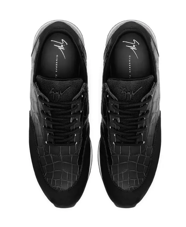 GIUSEPPE ZANOTTI Low-top Sneakers With Embossed Detailing