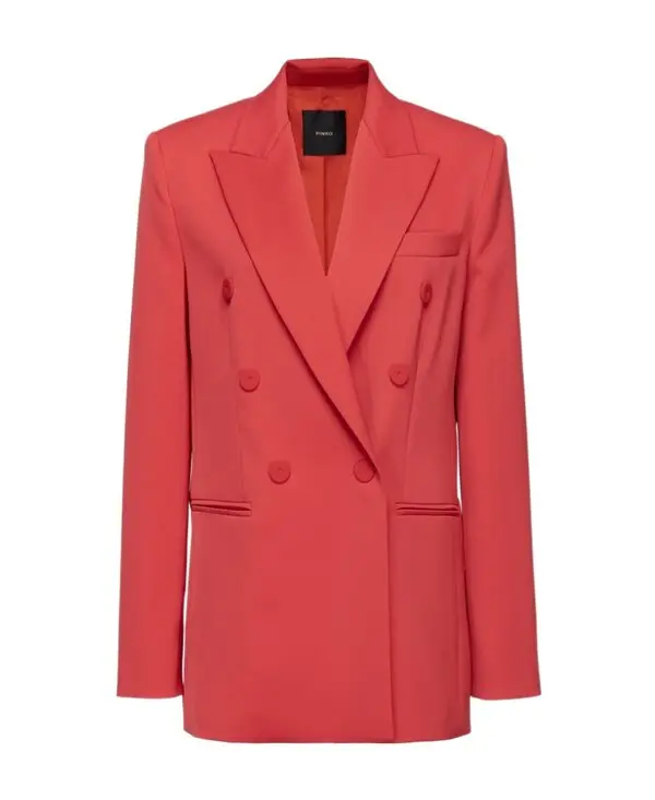 Pinko Double-breasted Tailored Blazer