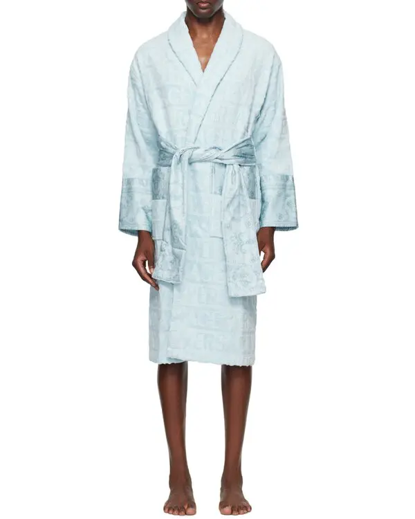 Versace I Love Baroque Belted Bathrobe
