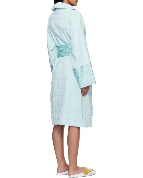 Versace I Love Baroque Belted Bathrobe