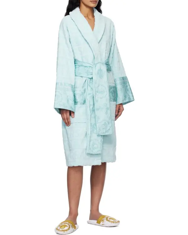 Versace I Love Baroque Belted Bathrobe