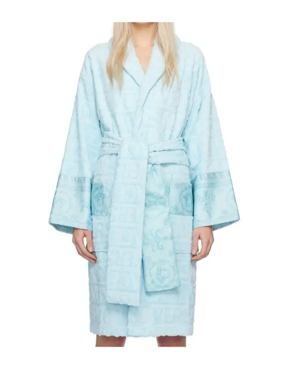 Versace I Love Baroque Belted Bathrobe