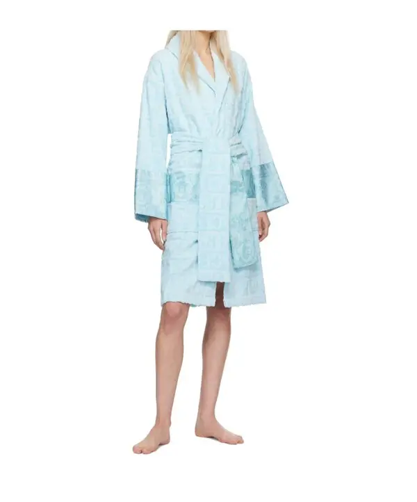 Versace I Love Baroque Belted Bathrobe